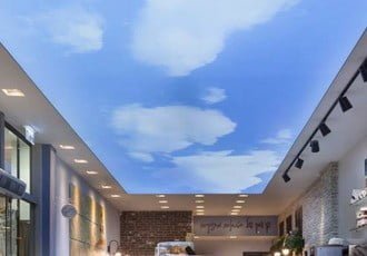 ART print ceiling design | Yahalom - תכנון וביצוע